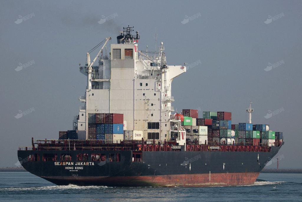 SEASPAN JAKARTA, Container ship - Current position, specs & port calls ...