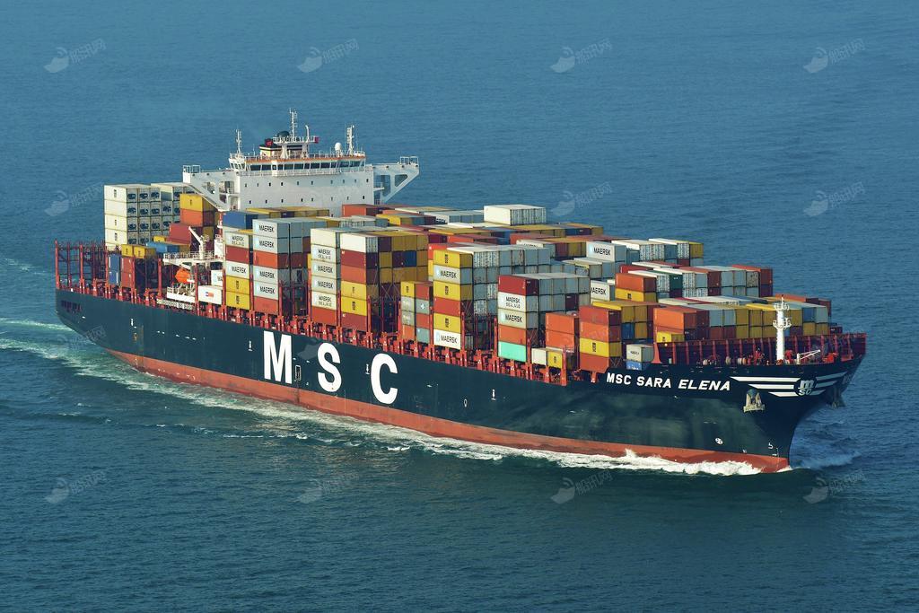MSC SARA ELENA, Container ship - Current position, specs & port calls ...
