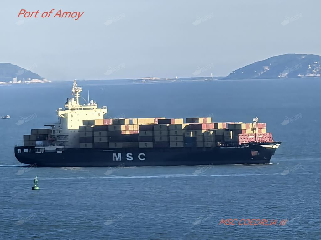 MSC CORDELIA III, Cargo ship - Current position, specs & port calls ...