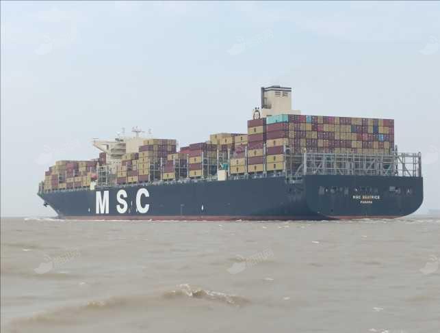 MSC BEATRICE, Container ship - Current position, specs & port calls ...