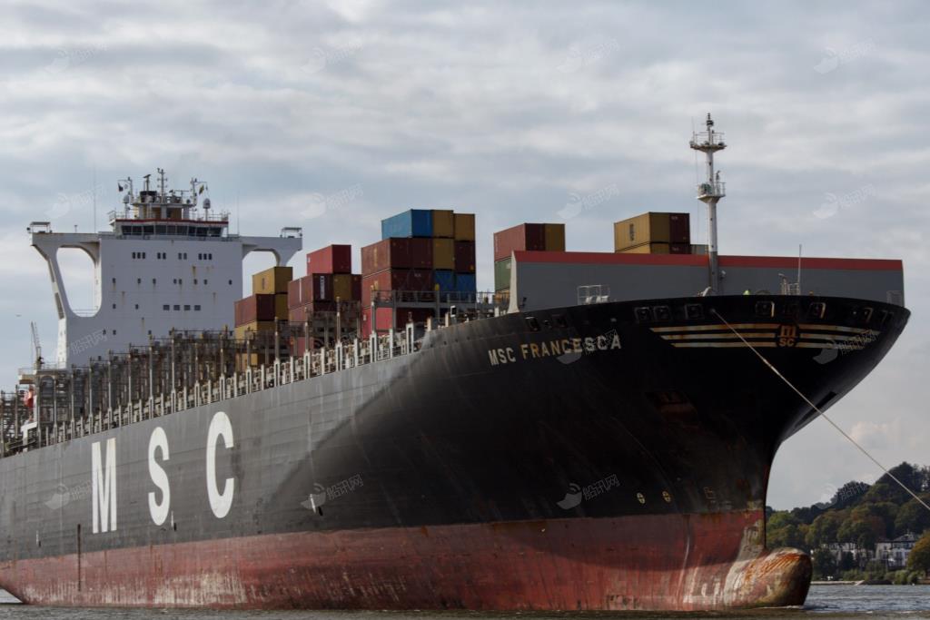 MSC FRANCESCA, Container ship - Current position, specs & port calls ...