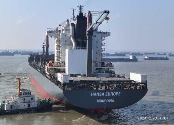 HANSA EUROPE, Container ship - Current position, specs & port calls ...
